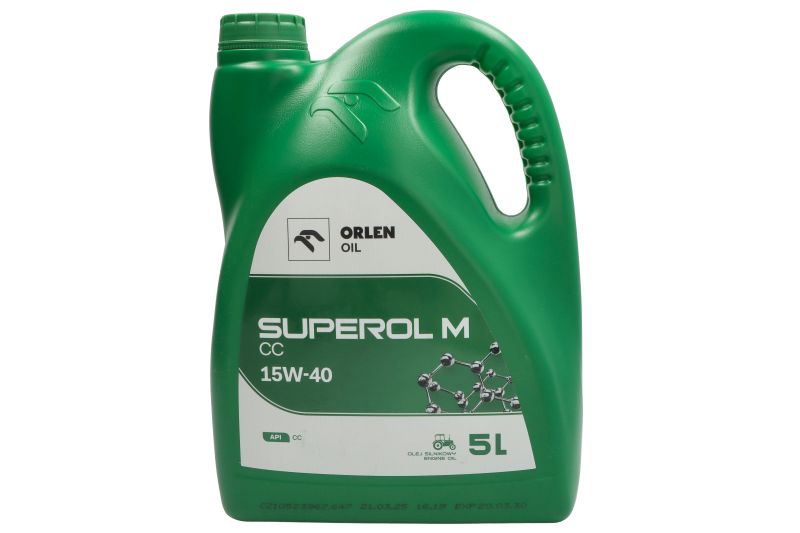 Ulje za motor ORLEN SUPEROL M CC 15W40 5L | Cena 4.006,00 RSD